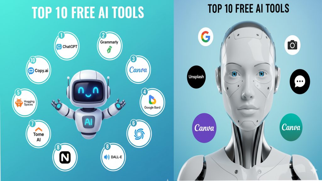 Top 10 Free AI Tools for Content Creators in 2025 (The Ones That ...